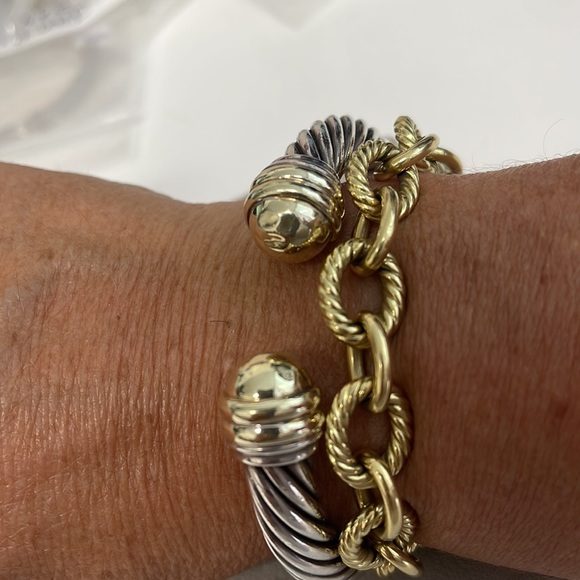 David Yurman | Jewelry | David Yurman Classic Cable Two Tones Mm | Poshmark
